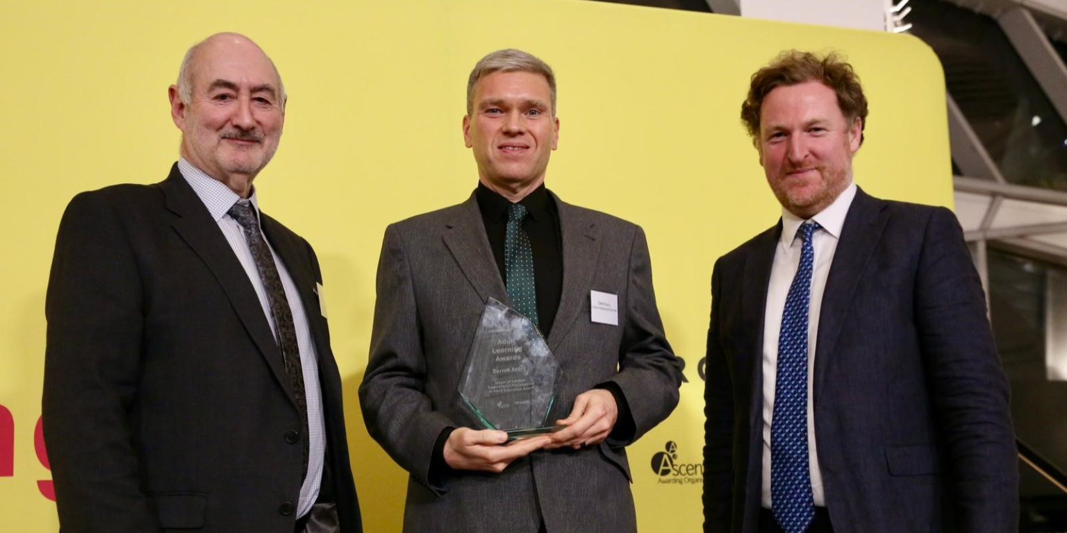 Ascentis Proudly Sponsors the Mayor of London Adult Learning Awards ...